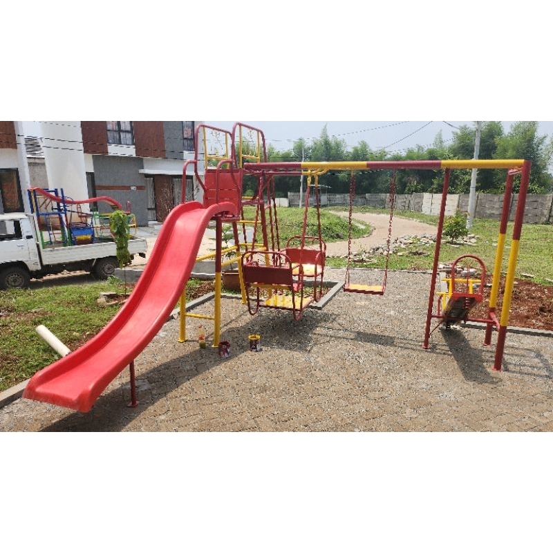 Jual mainan playground 4set anak | Shopee Indonesia