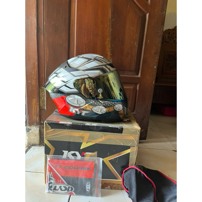 Jual helm kyt ttc marvel thor limited edition | Shopee Indonesia