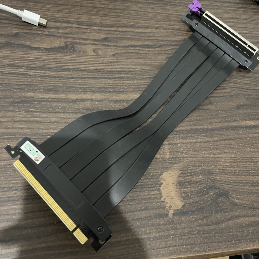 Jual Cooler Master Riser GPU VGA PCIe 3.0 x16 Extention 30cm | Shopee ...