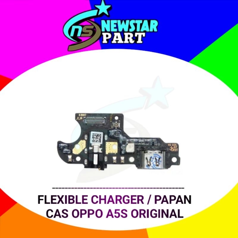 Jual FLEXIBLE CONECTOR CHARGER OPPO A5S CPH1909 | Shopee Indonesia