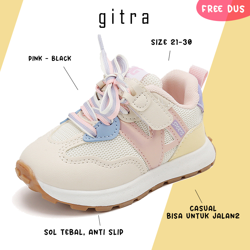 Jual Juragan Junior [COD] Sepatu GITRA Sepatu Anak Laki-laki Dan ...