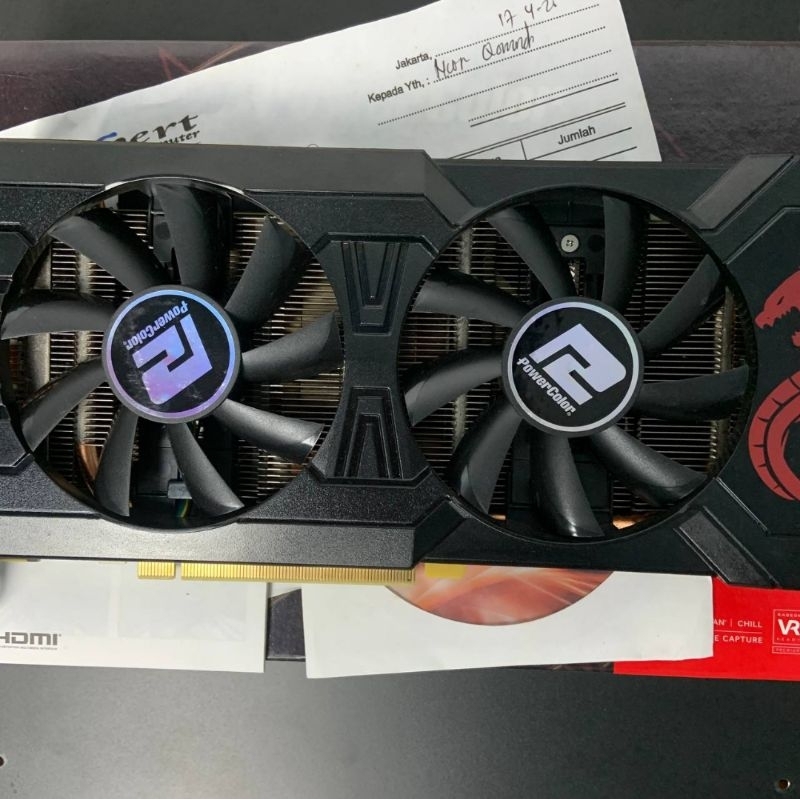 Jual VGA PowerColor RX 570 4GB | Shopee Indonesia