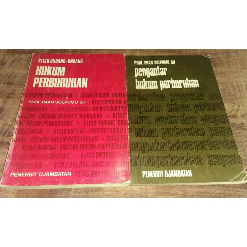 Jual Hukum Perburuhan : Pengantar Dan Kitab Undang-Undang