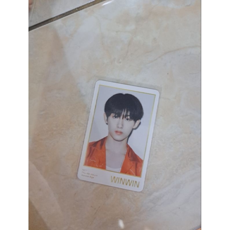 Jual PC Photocard Trading Card TC Golden Age Winwin NCT WAYV | Shopee ...