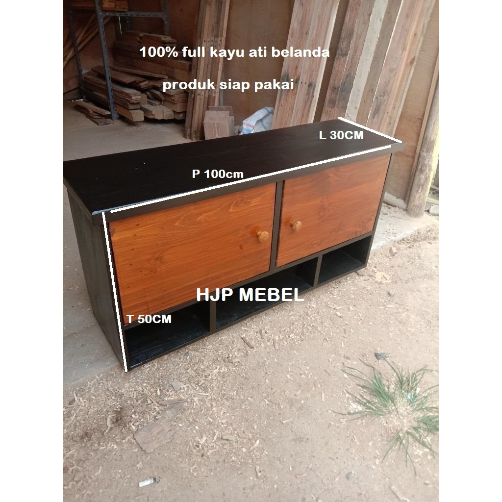 Jual GROSIR Kitchen set full kayu jati belanda lemar gantung rak dapur ...