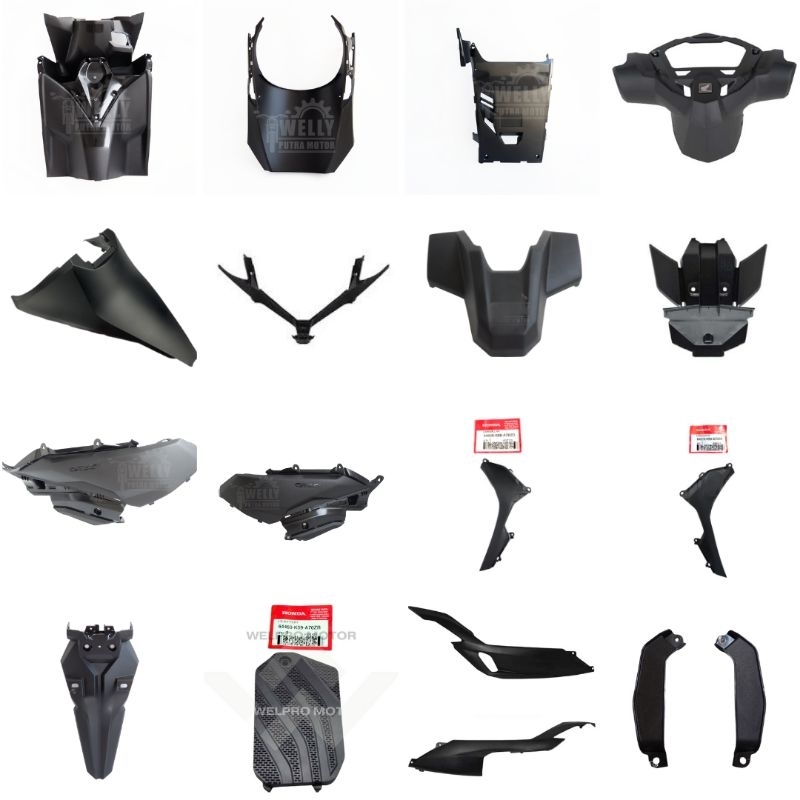 Jual Full Body Vario Led New 125 Gen 1 Tanpa Pijakan Kaki 2018-2022 Ori ...