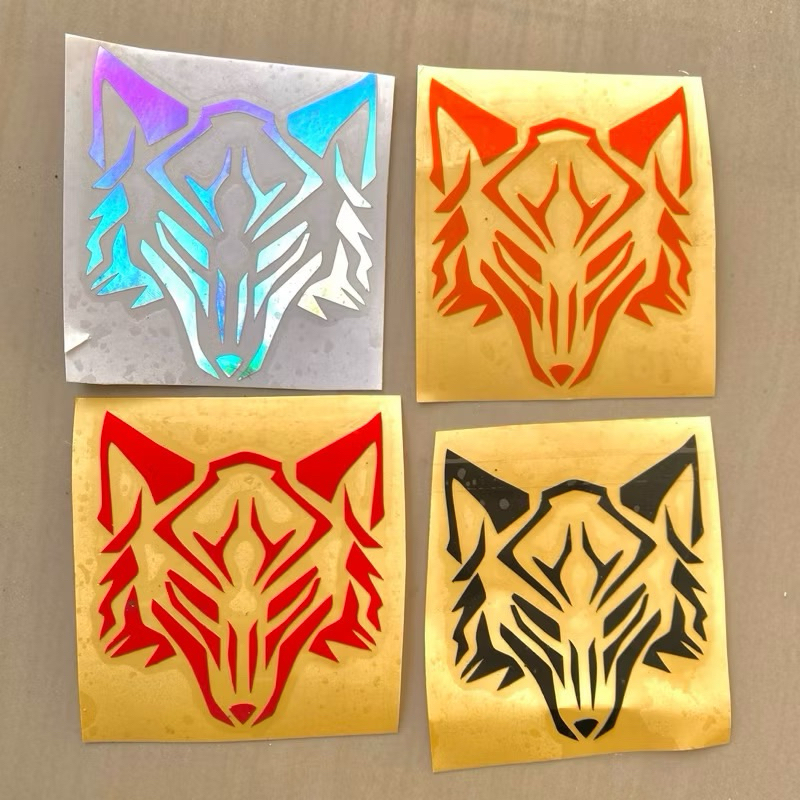 Jual Sticker cutting wolf serigala keren variasi motor helm kekinian ...