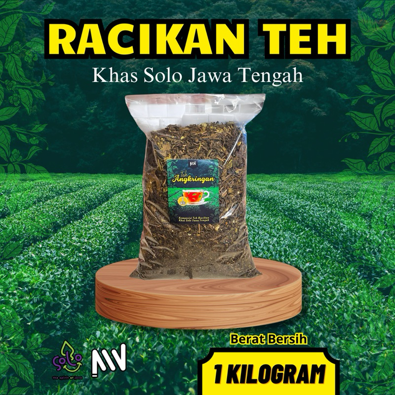 Jual Teh Racik Angkringan Kemasan 1 KG / Resep Es Teh Jumbo Khas Solo ...
