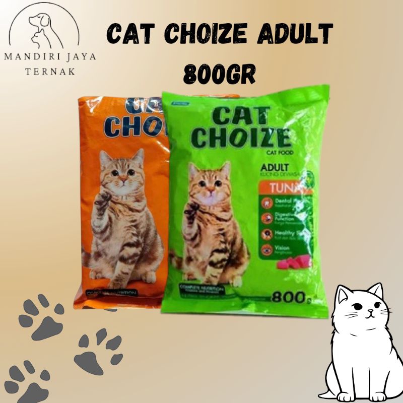 Jual CAT CHOIZE ADULT 800grm makanan kucing murah!! CAT CHOIZE ADULT ...