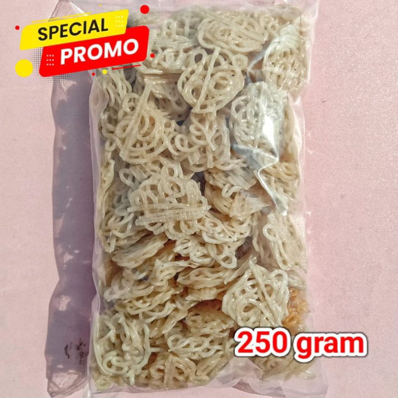 Jual Kerupuk mawar putih 250gram langsung dari pabriknya | krupuk ...