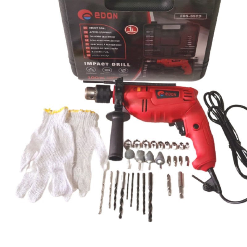 Jual BOR LISTRIK IMPACT DRILL EDON ED5-5513 | Shopee Indonesia
