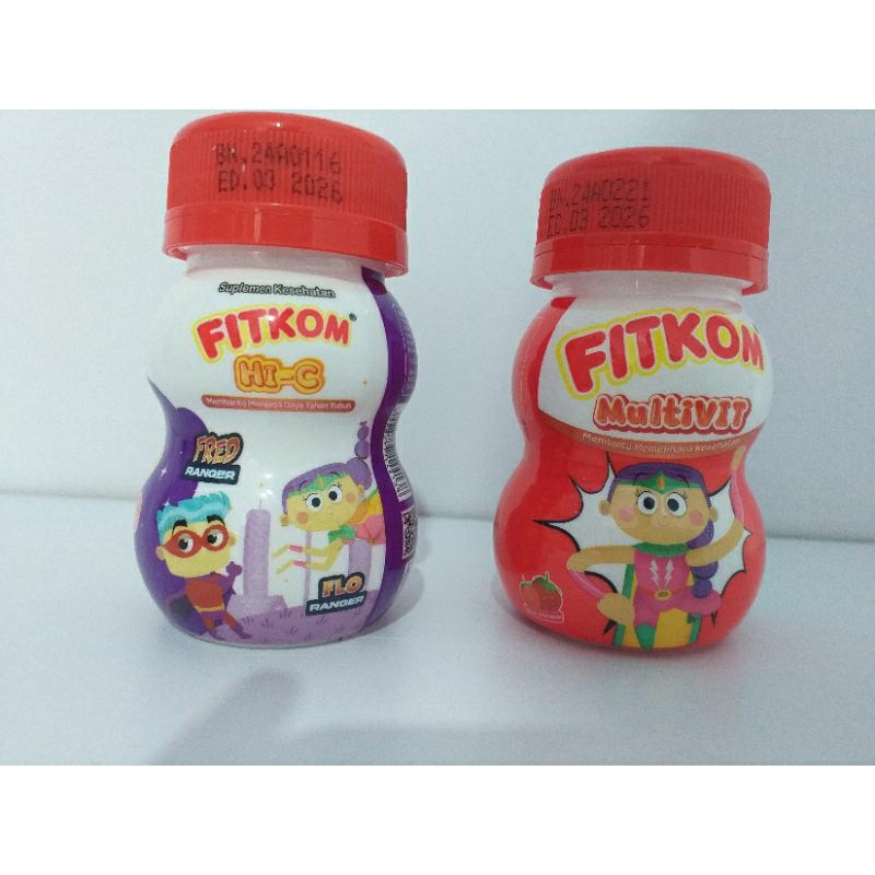Jual FITKOM MULTIVITAMIN UNTUK ANAK rasa anggur, Strawberry | Shopee ...