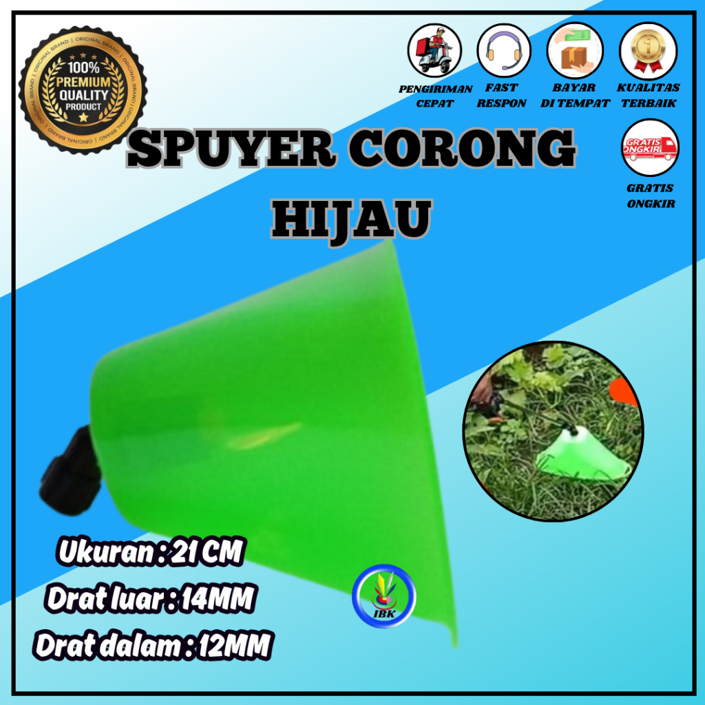 Jual SPUYER / NOZZLE SPRAYER / NOZZLE PLASTIK CORONG ANTI ANGIN FUN 25 ...