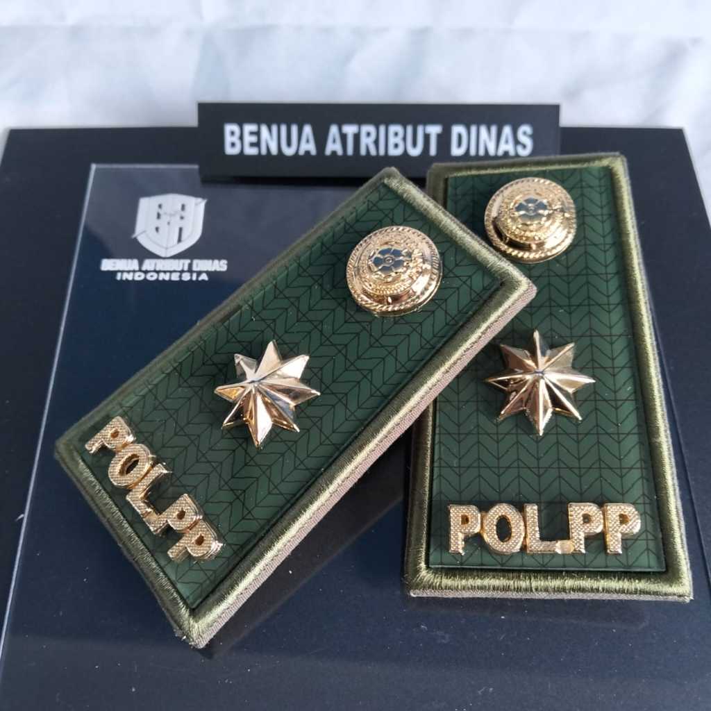 Jual TANDA PANGKAT PDH SATPOL PP/POL PP 4C KAIN AKRILIK | Shopee Indonesia