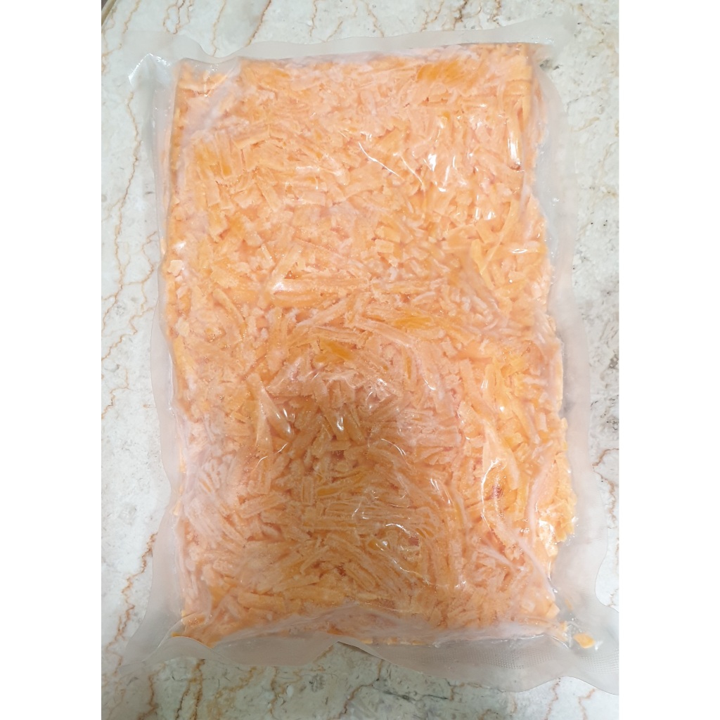 Jual SHREDDED RED CHEDDAR CHEESE 1KG / ORANGE CHEDDAR SHREDDED / KEJU ...