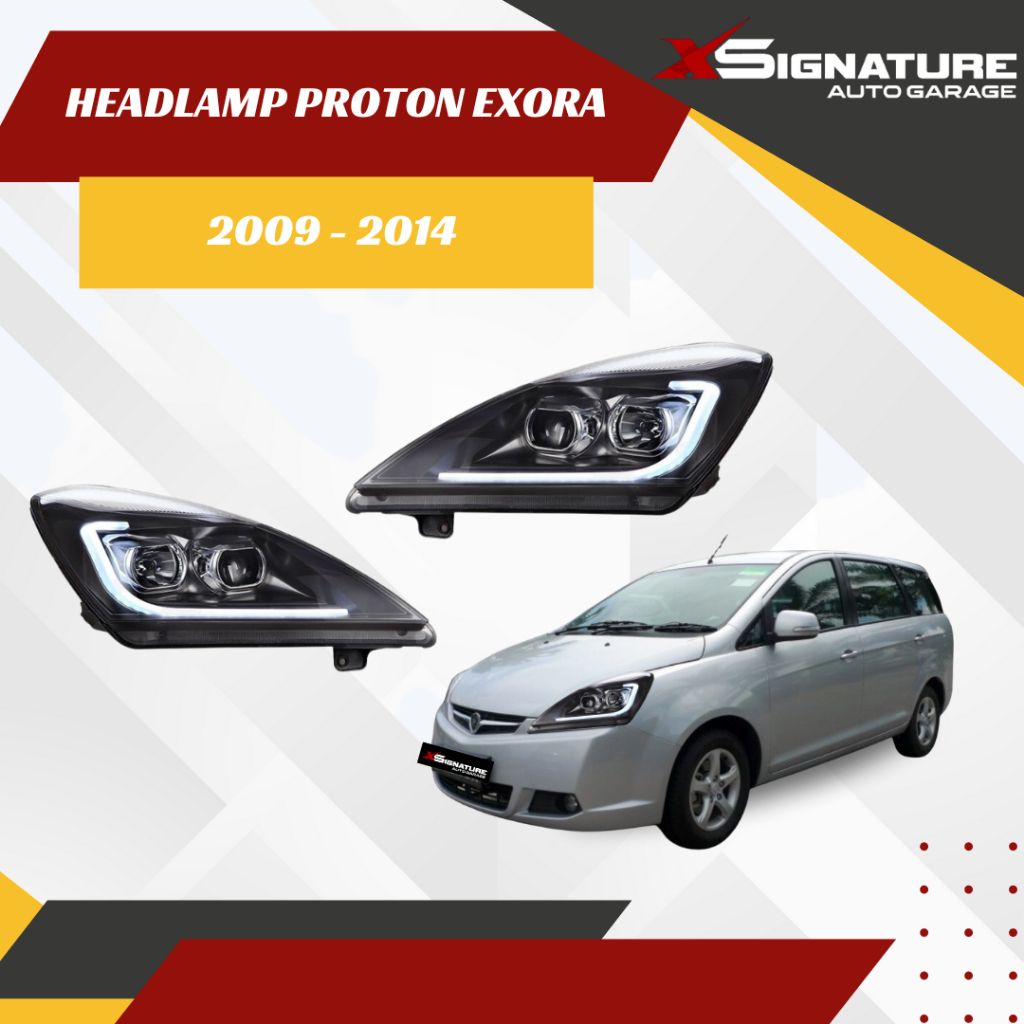 Jual HEAD LAMP PROTON EXORA 2009-2014 | Shopee Indonesia
