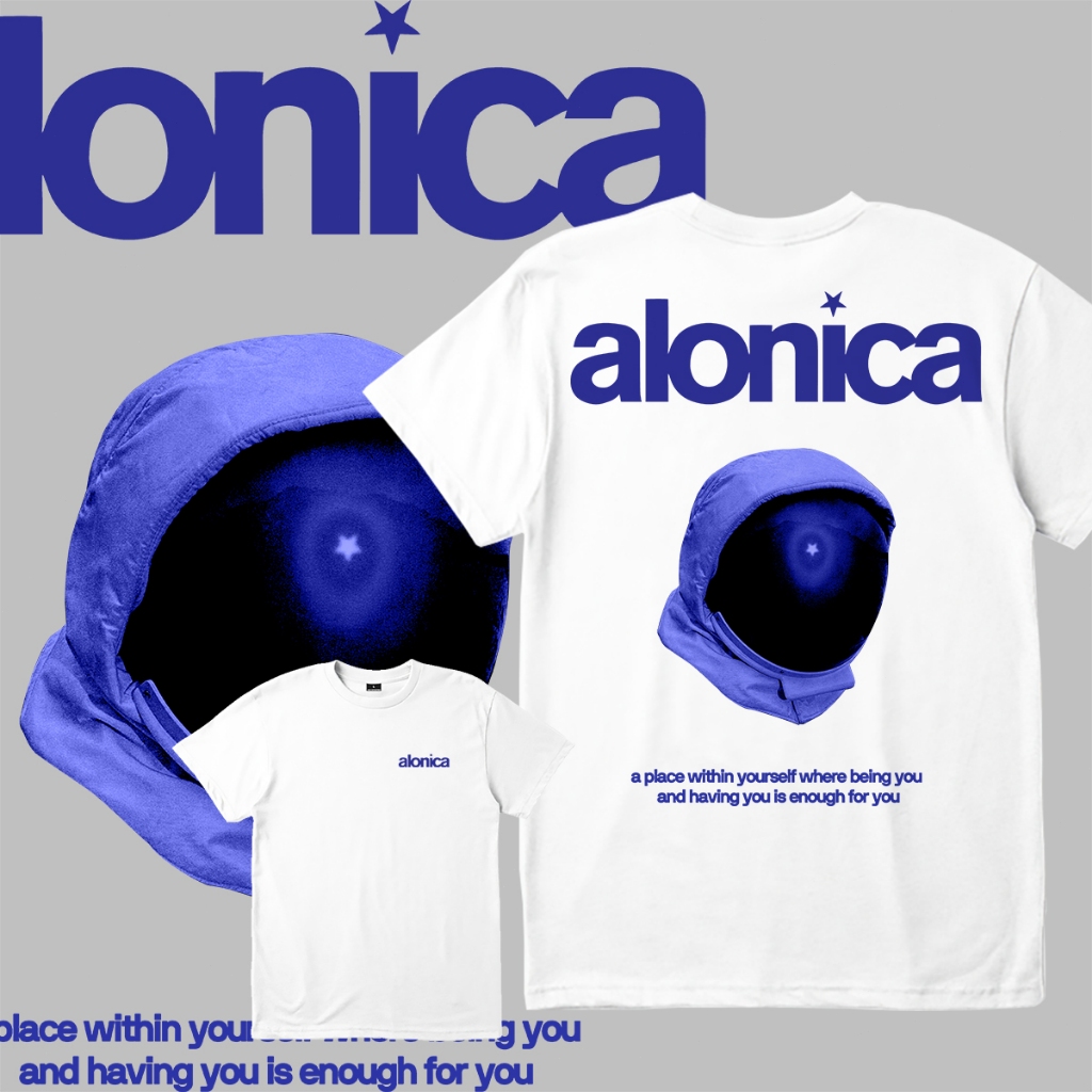 Jual Lany Band T-Shirt Alonica Kaos Bertuliskan Pria Dewasa Kaos Kaos Pendek Yang Bagus COD ...