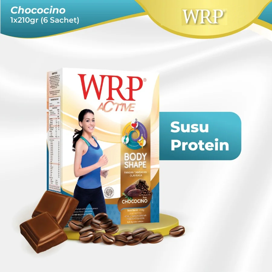 Jual WRP Active Body Shape - Susu Diet Tinggi Protein Rendah Lemak ...