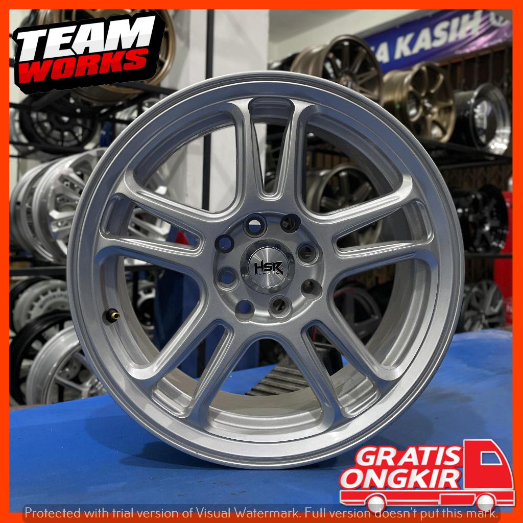 Jual VELG RACING MODEL BINTANG RING 16 HSR NX SPO SILVER MOBIL STARLET SOLUNA BALENO ACCORD R16 ...