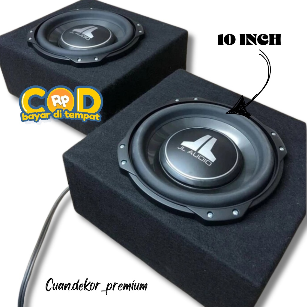 Jual BOX SUBWOOFER 10 INCH / BOX SPEAKER 10 INCH | Shopee Indonesia