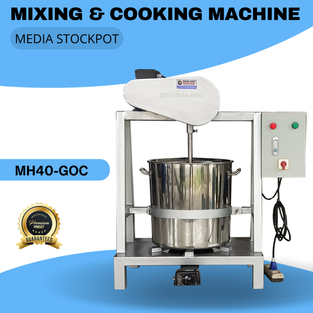 Jual Mesin Mixer Dan Pemasak Sirup Jus Buah Jamu Pemanas LPG Dilengkapi Bak Stockpot | Shopee ...