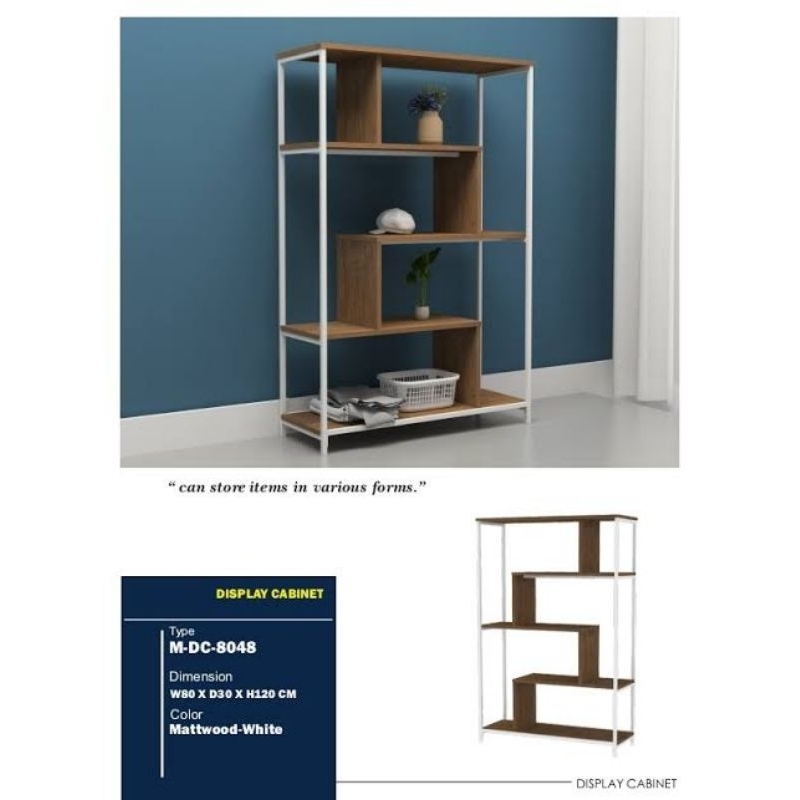 Jual Lemari Hias Rak Serbaguna Partisi Expo MDC 8048 | Shopee Indonesia