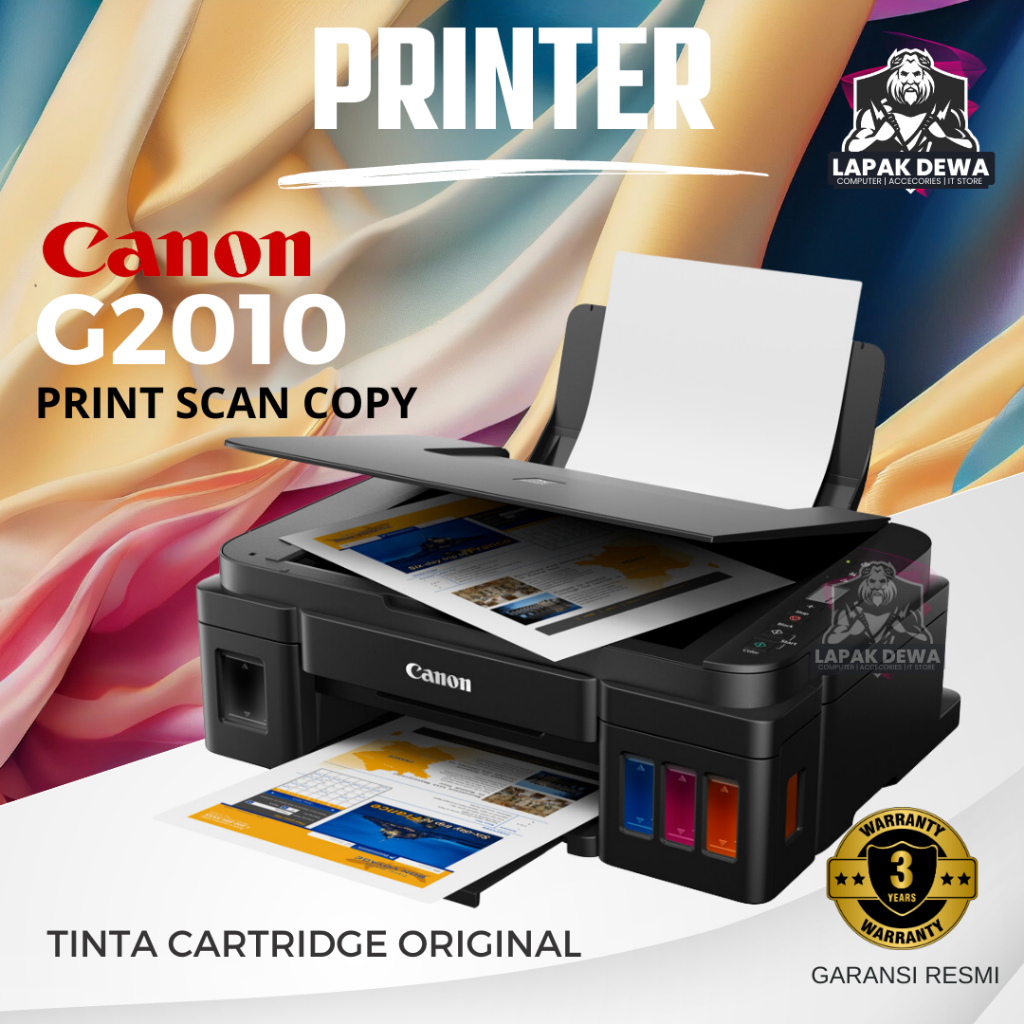 Jual Printer Canon G2010 Print Scan Copy tinta cartridge original Resmi ...
