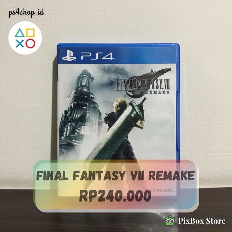 Jual BD KASET FINAL FANTASY VII 7 REMAKE SECOND | Shopee Indonesia