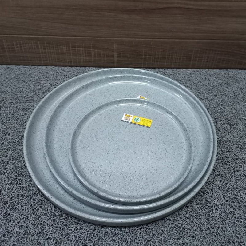 Jual Piring salad Doff 10 inch bulat cafe melamin golden dragon P10510A ...