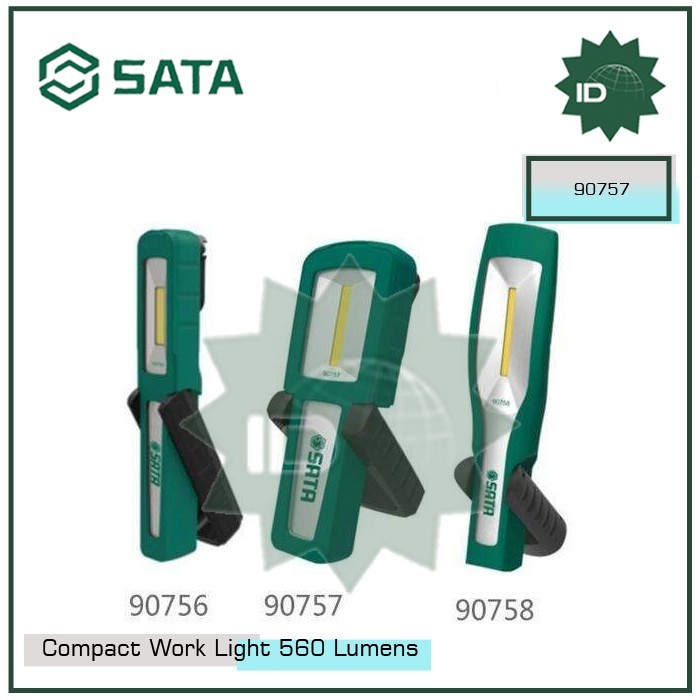 Jual LAMPU SENTER LED 90757 COMPACT WORK LIGHT 160 LUMENS SATA TOOLS | Shopee Indonesia