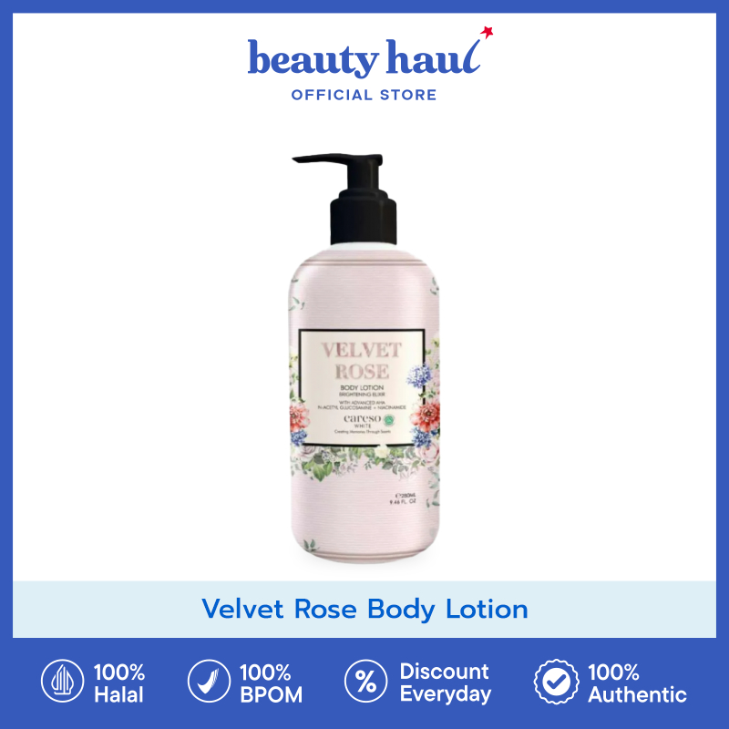 Jual CARESO Velvet Rose Body Lotion 300ml | Shopee Indonesia