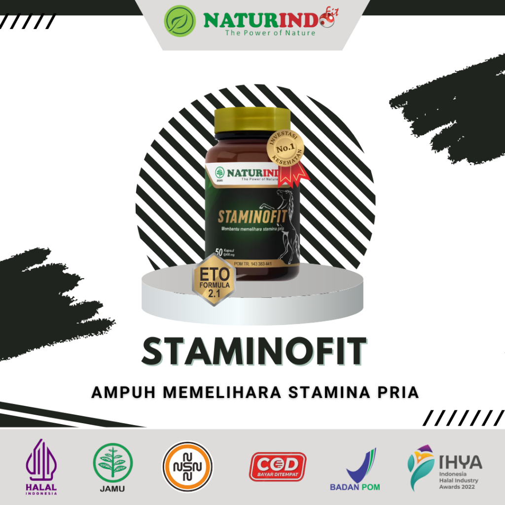 Jual Staminofit Naturindo - Obat Stamina Pria | Shopee Indonesia