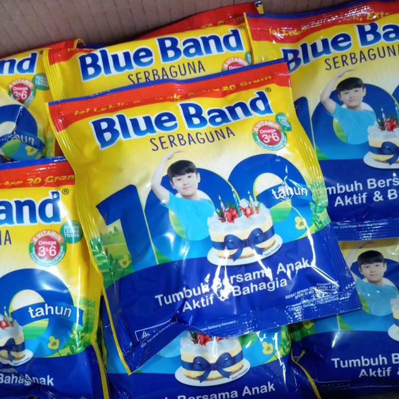 Jual BLUE BAND SERBAGUNA 200+ extra 20 GR pack 1'S | Shopee Indonesia