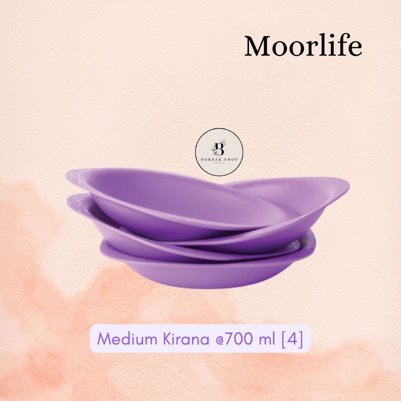 Jual Medium Kirana Plate Moorlife Piring Moorlife Ungu (4) | Shopee ...