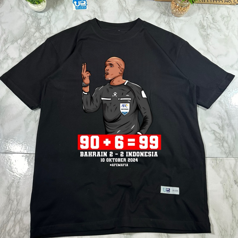 Jual UB Cloth Official - Kaos Wasit Curang 90+6=99 AFC Mafia Depan ...