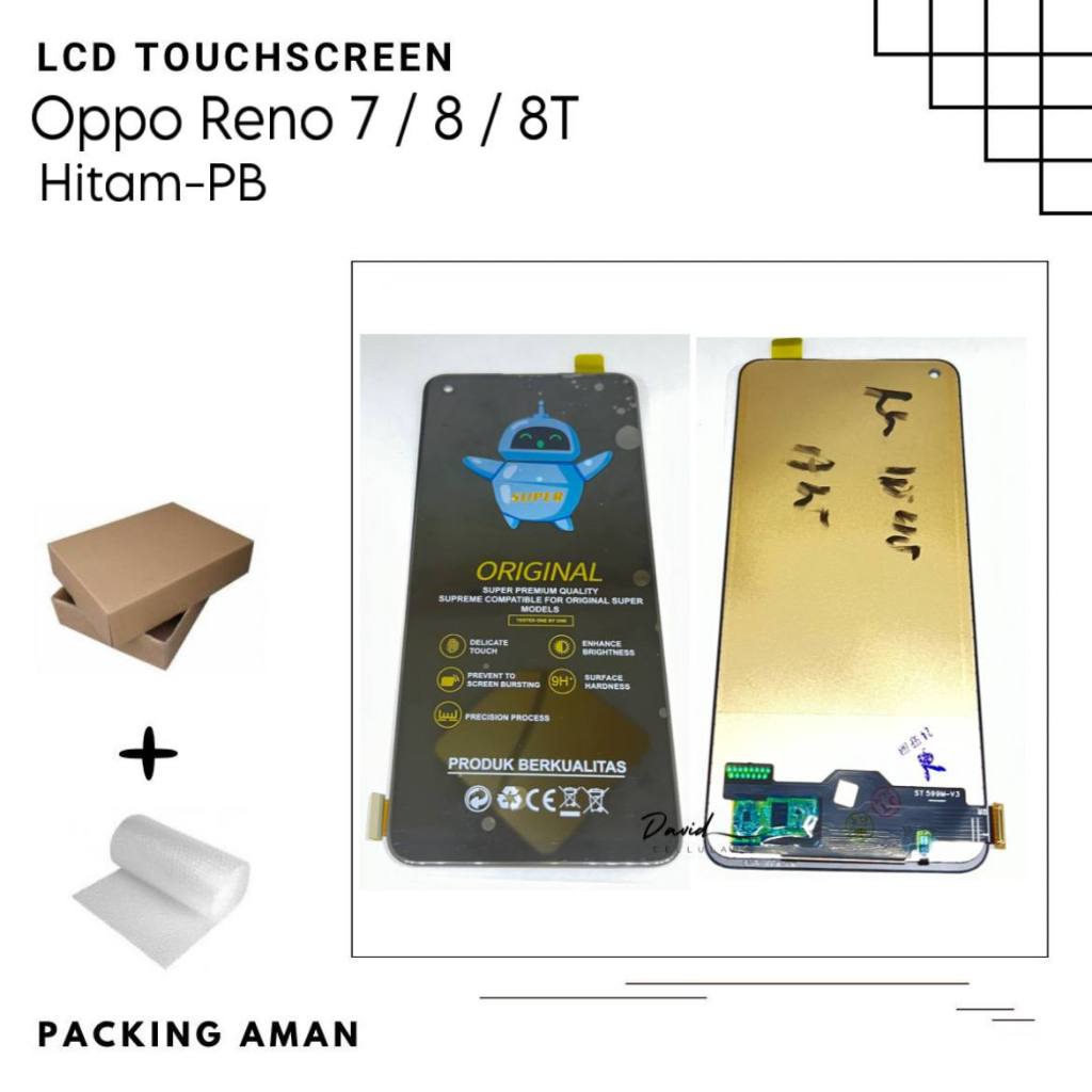 Jual LCD TOUCHSCREEN OPPO RENO 7 4G / RENO 7 5G / RENO 8 4G / RENO 8 5G ...