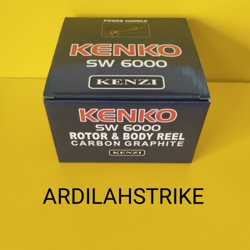 Jual spare part reel kenzi kenko sw 6000 - BARU - ORIGINAL - | Shopee ...