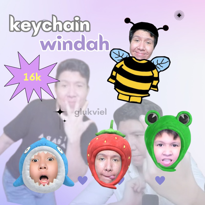 Jual [READY STOCK] KEYCHAIN WINDAH BASUDARA / GANCI / GANTUNGAN KUNCI ...