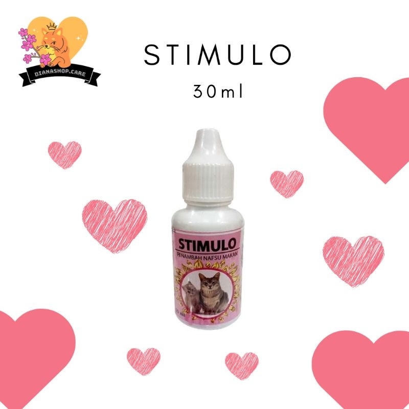 Jual Stimulo 30 ml - Penambah Nafsu Makan Kucing 30 ml - Penambah Daya ...