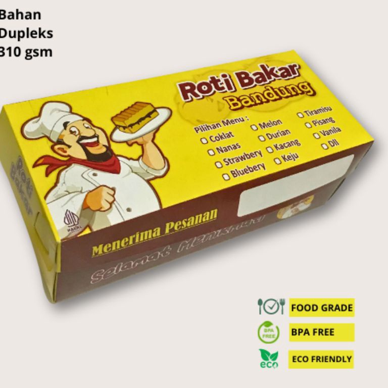 Jual Pasti Trending COD ISI 5pcs Dus roti bakar UNIVERSAL Kemasan roti ...