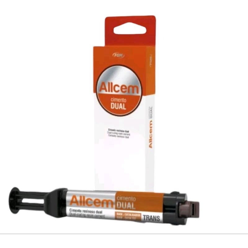 Jual ALLCEM CEMENT /RESIN CEMENT/ RESIN SEMEN DUAL CURE DENTAL | Shopee ...