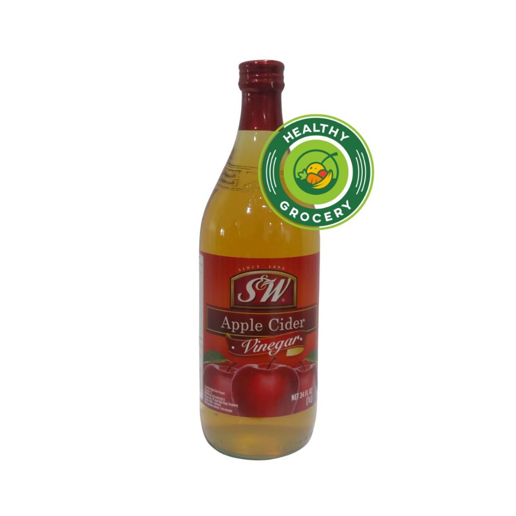 Jual SW Apple Cider Vinegar 1Liter S&W Apple Cider Vinegar / Cuka Apel ...