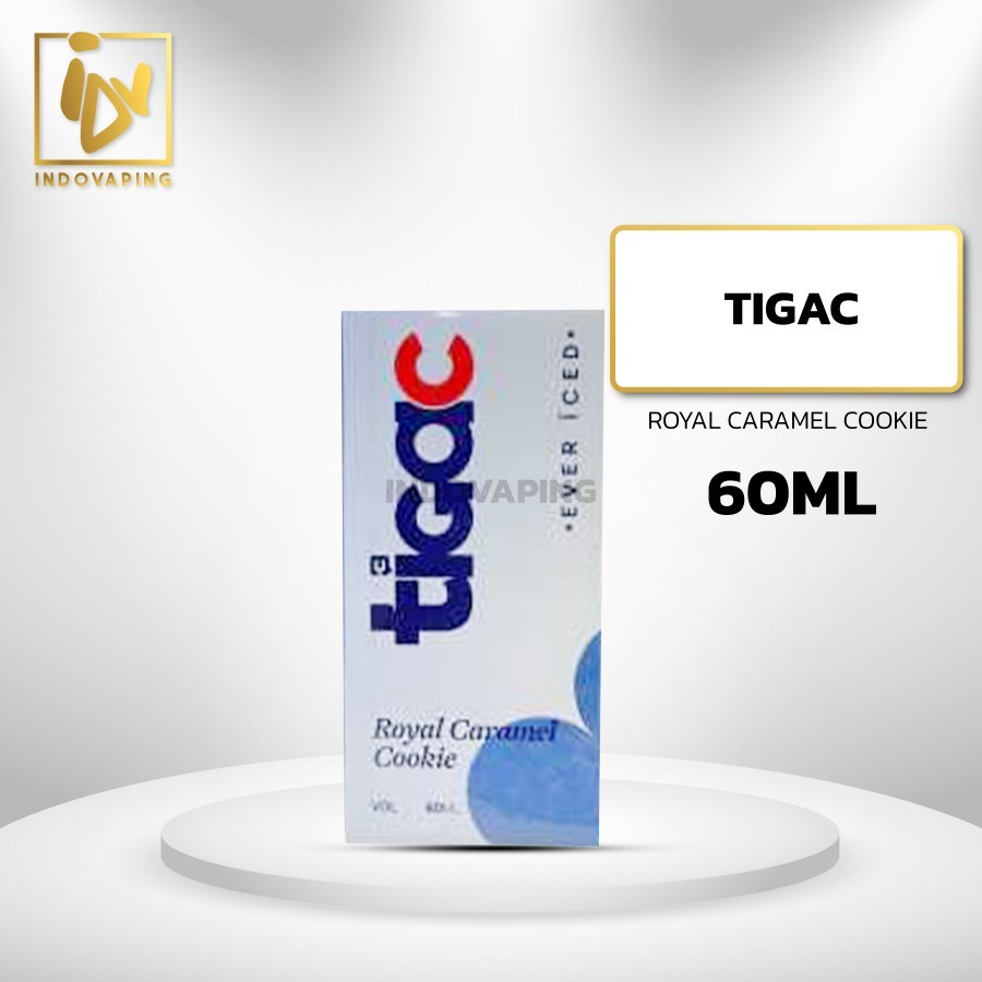 Jual Liquid Vapor Vape - Tigac Royal Caramel Cookie 60ml By Tigac ...