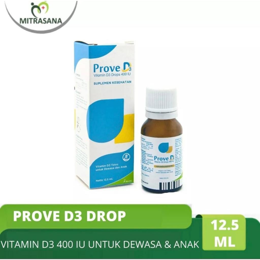 Jual Prove D3 Drop - Vitamin D3 400 IU Tetes 12.5 ml untuk Dewasa dan ...
