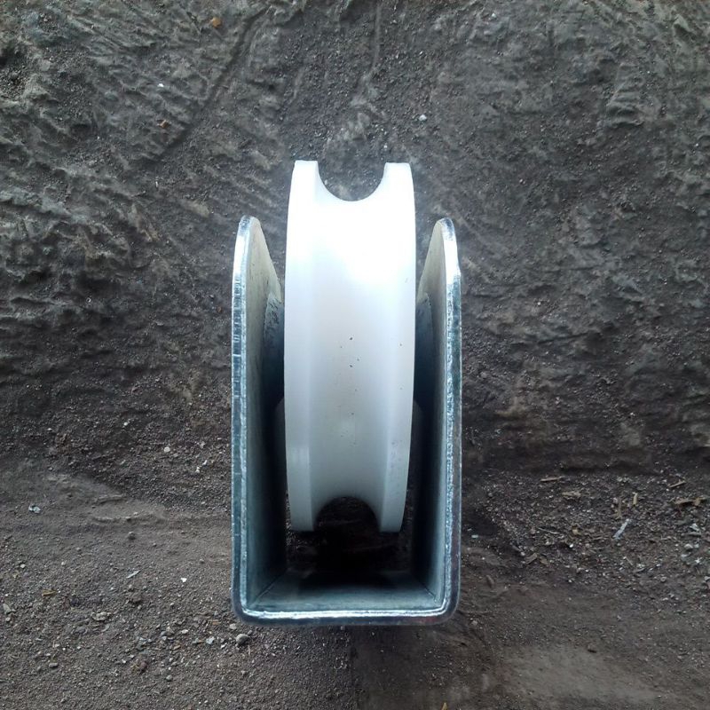 Jual Roda 10cm behel/bulat nilon pagar, Roda pagar nilon 10cm bulat ...