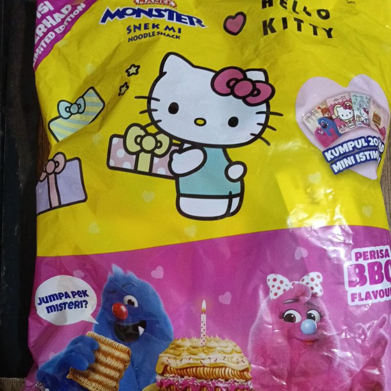 Jual Mamee Monster Hello Kitty import | Shopee Indonesia