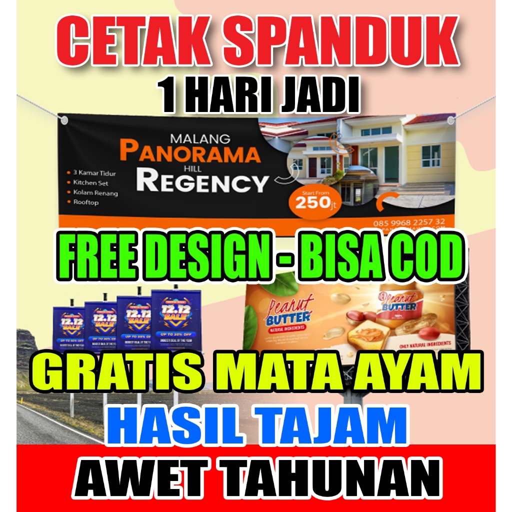 Jual Cetak Spanduk Murah Cetak Banner Murah Banner Warung Spanduk