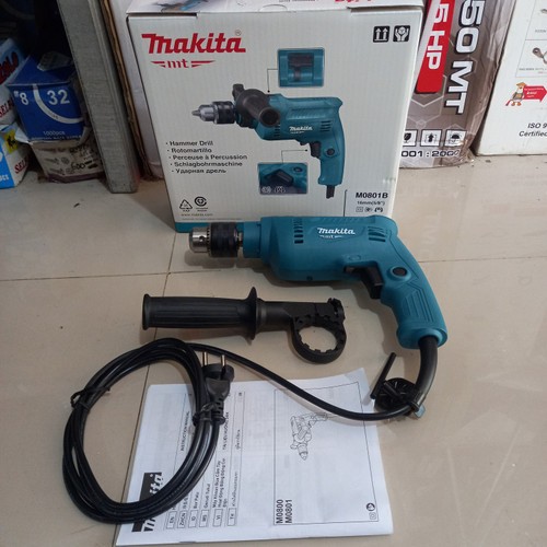 Jual Makita M0801B Mesin Bor Listrik 13mm Tangan Hammer Drill M 0801 B | Shopee Indonesia