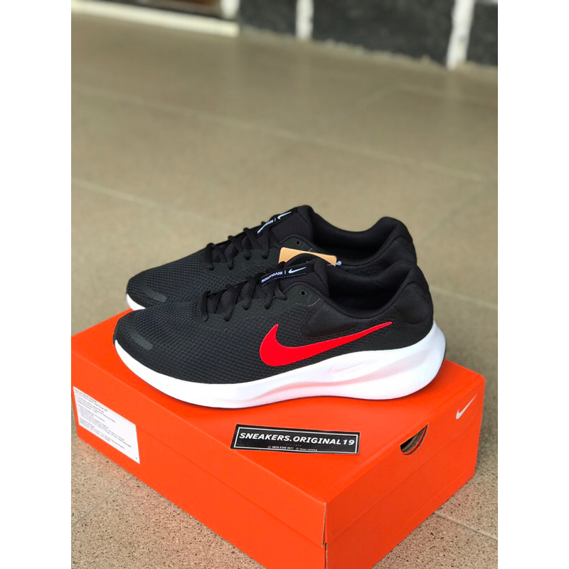 Jual Nike Men's Revolution 7 Road Running Shoes - Black [FB2207-003 ...
