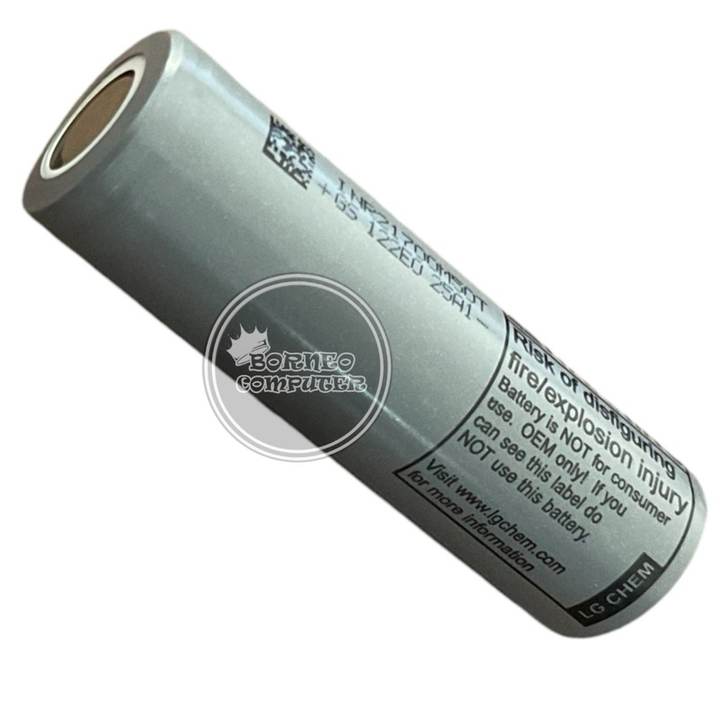 Jual BATTERY BATERAI BATREI CELL 21700 LG CHEM 3.7V 5000MAH BARU ...